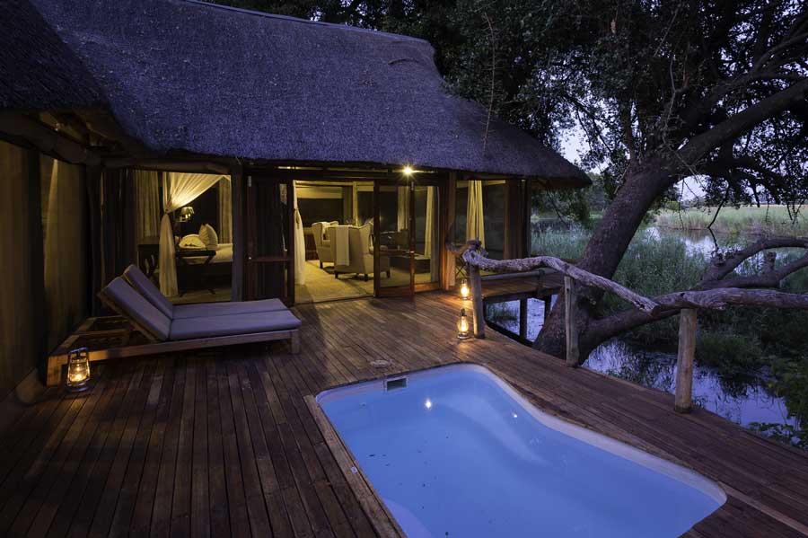 Kings Pool Camp holiday accommodation in Botswana, Africa | Wildlife ...